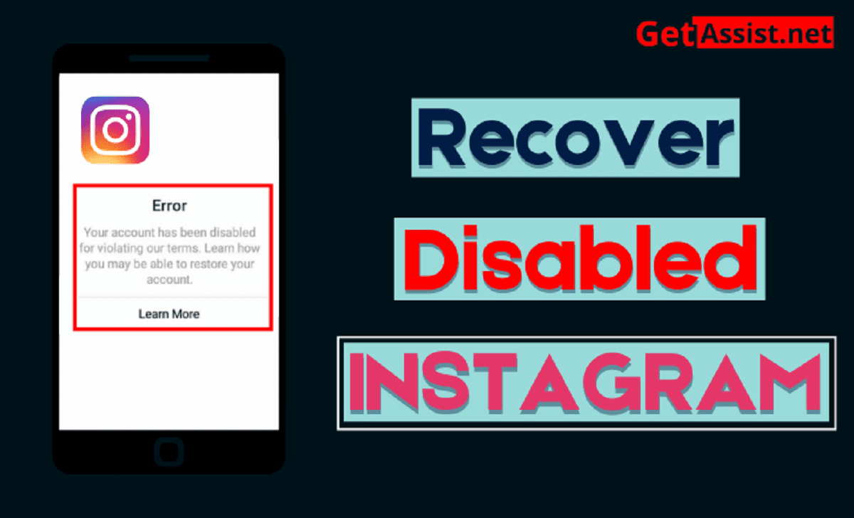 Instagram Disabled My Account - How to recover?