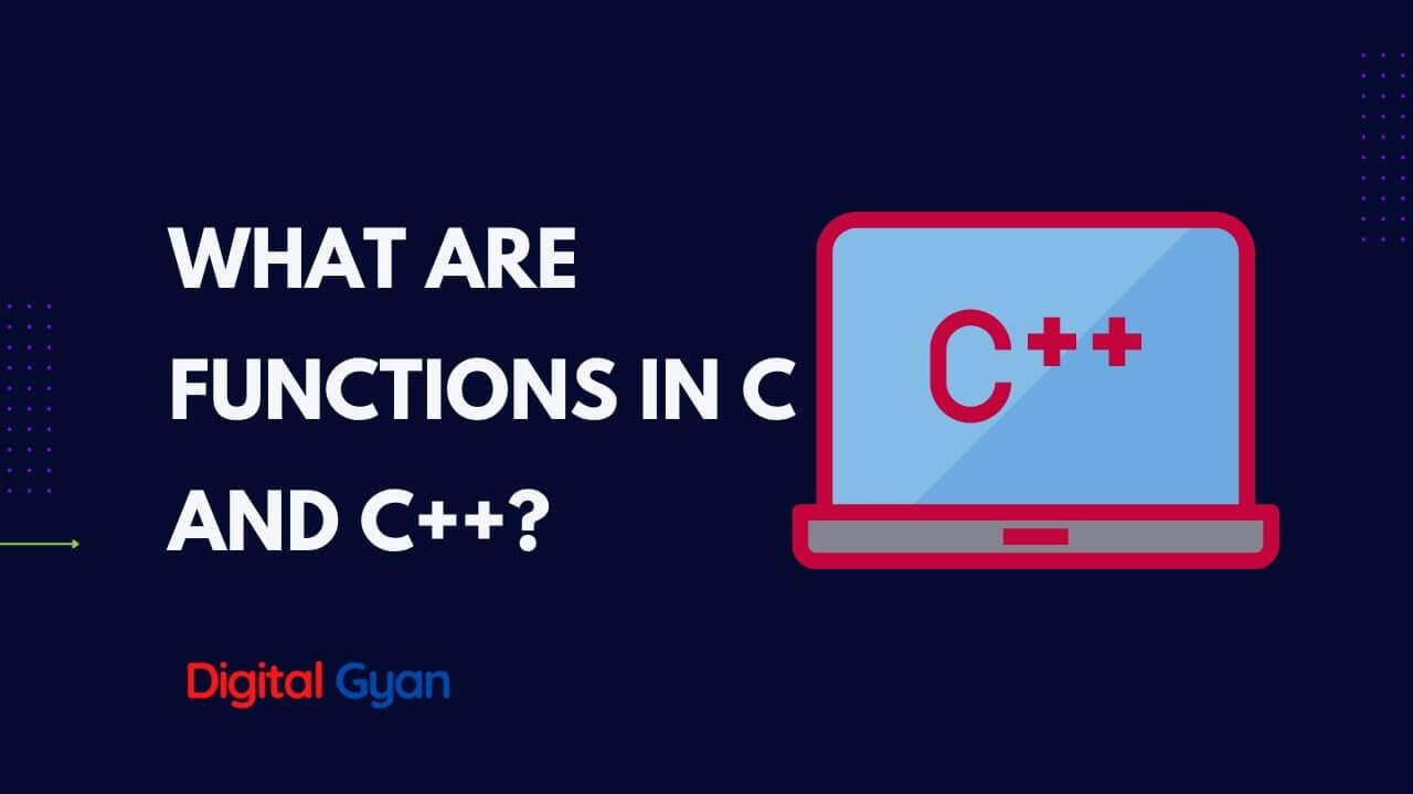 Functions In C Programming Digital Gyan