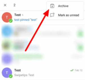 How to Archive and Unarchive Chats in Telegram?