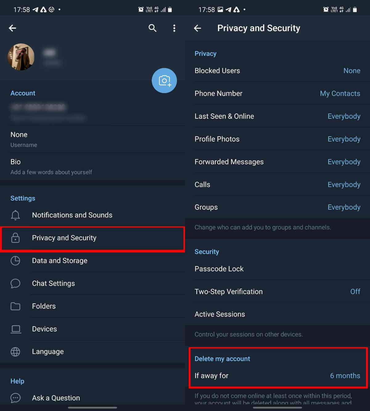 How to Delete a Contact in Telegram?