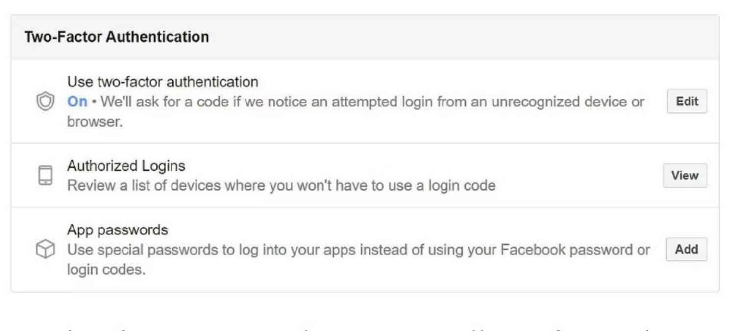 How to Enable Two-Factor Authentication on Facebook